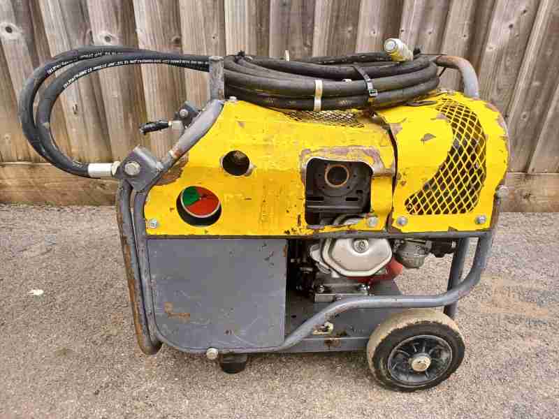 Hydraulic Power Pack & Breaker | Used Plant Sales - Digger Dumper